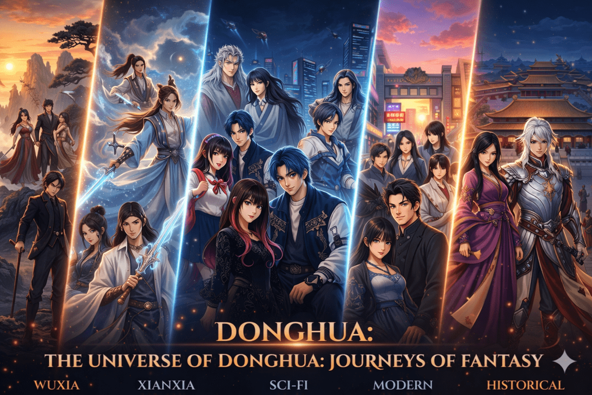 Ultimate Guide to Donghua Genres 2026 | Wuxia, Xianxia, Sci-Fi & More